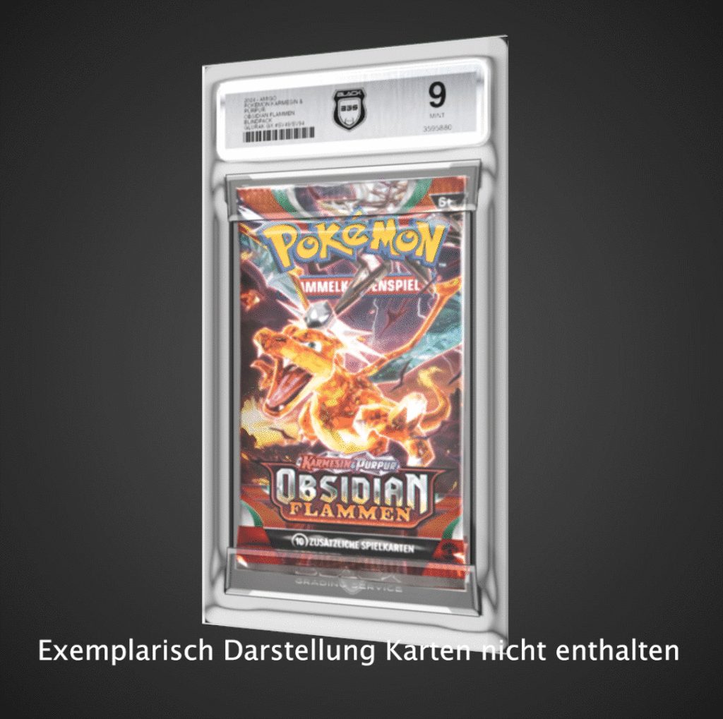 Booster Pack Grading – Black Grading Service