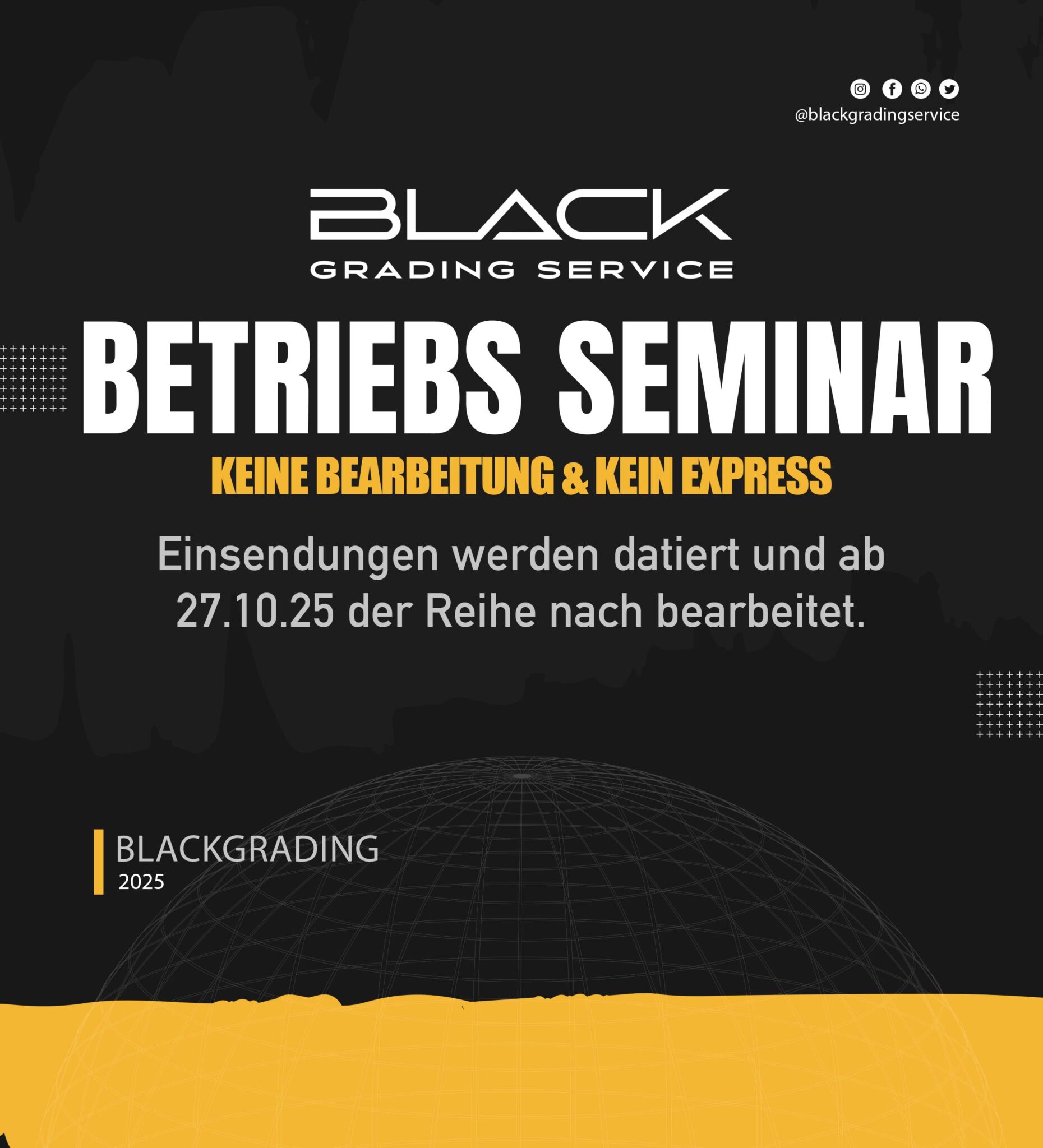 Black Grading Service – Professionelles Grading aus Deutschland